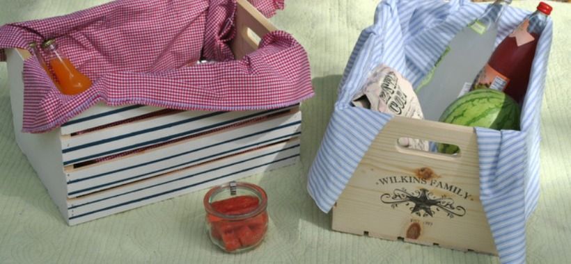 Make a Summer Picnic Crate